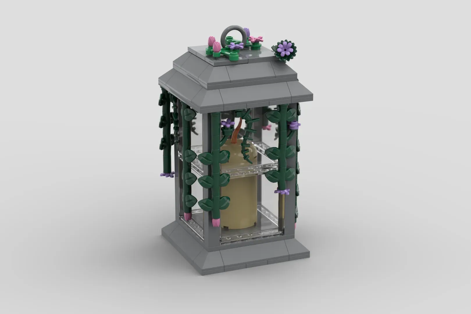 Overgrown Lantern Display | LEGO® Ideas