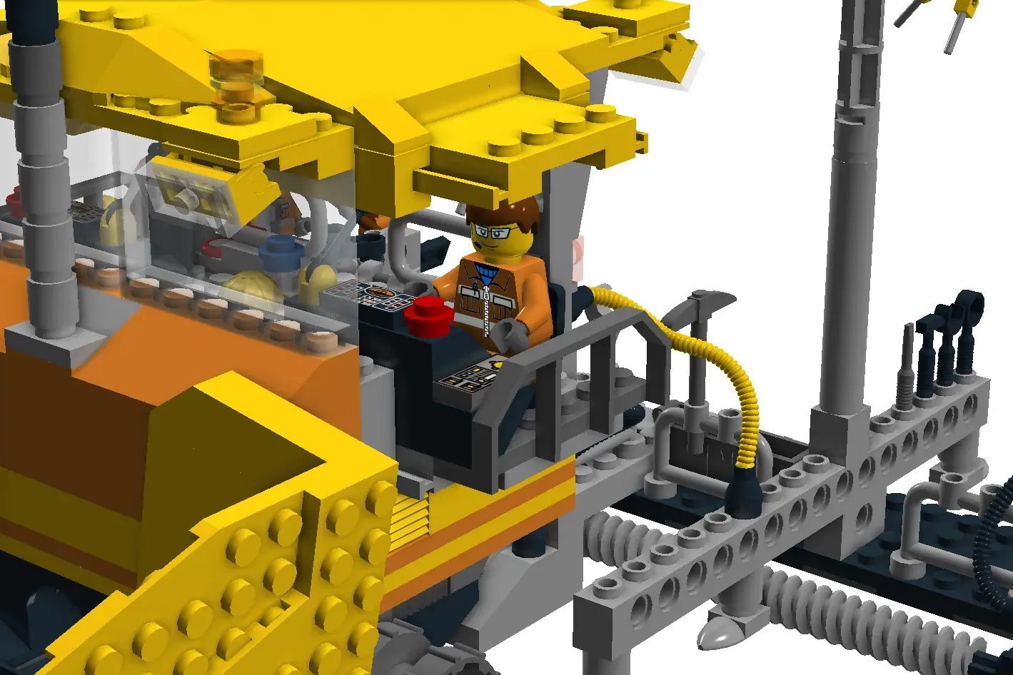 Asphalt Paver / Road Construction | LEGO® Ideas
