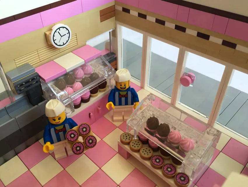 Donut Shop - Modular City Store | LEGO® Ideas