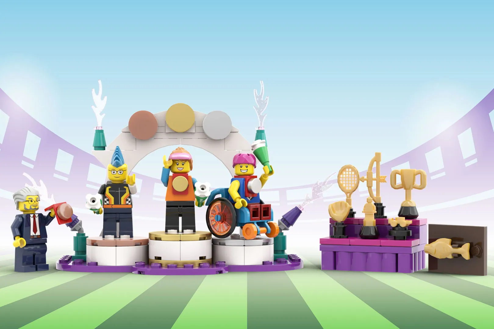 Winners Medal Ceremony | LEGO® Ideas