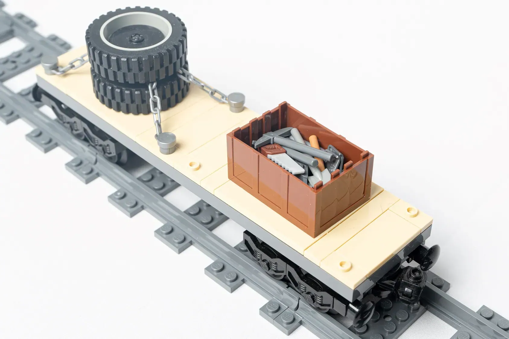 Logging Train W/ Operating Cars | LEGO® Ideas