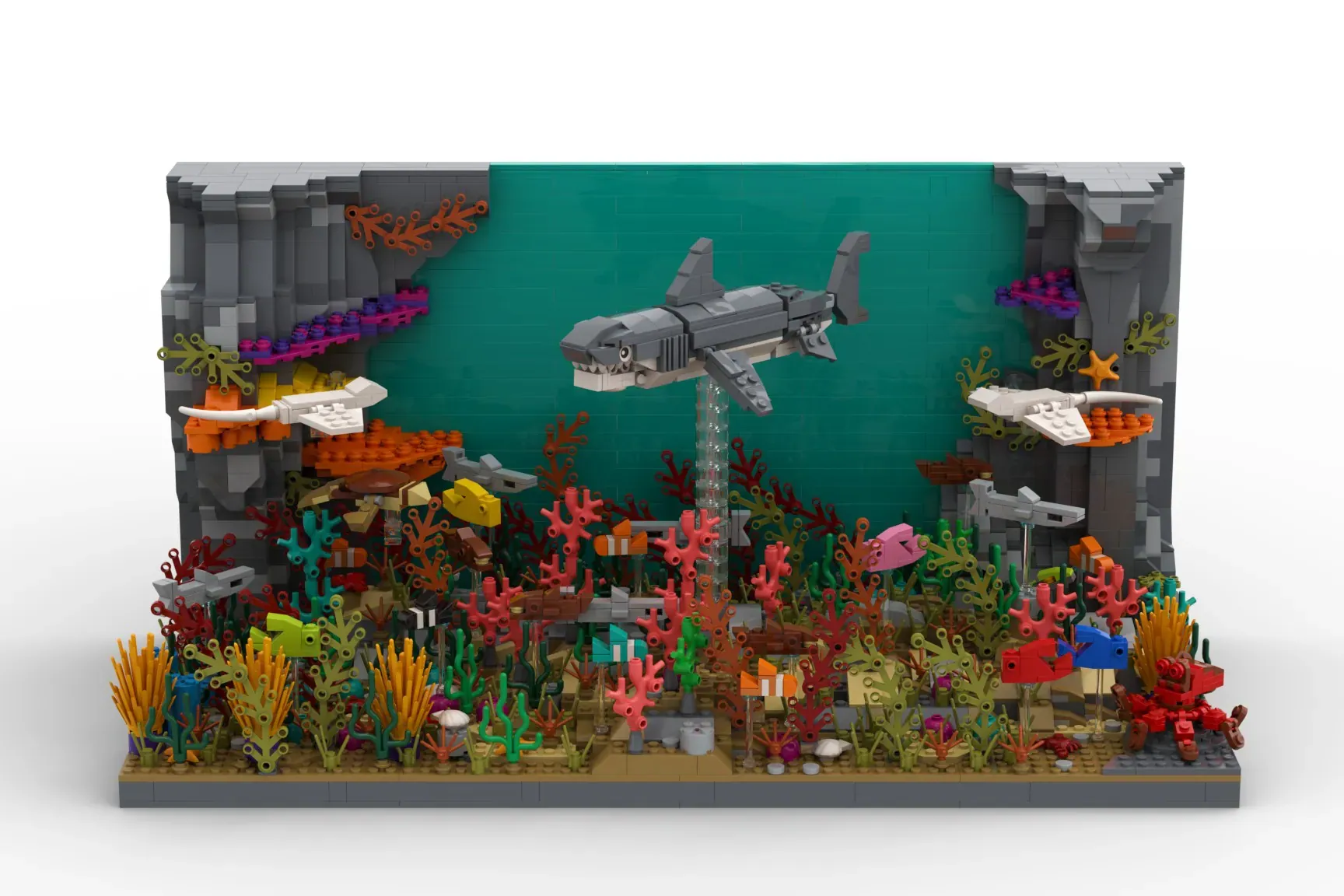 The Coral Reef Ecosystem | LEGO® Ideas