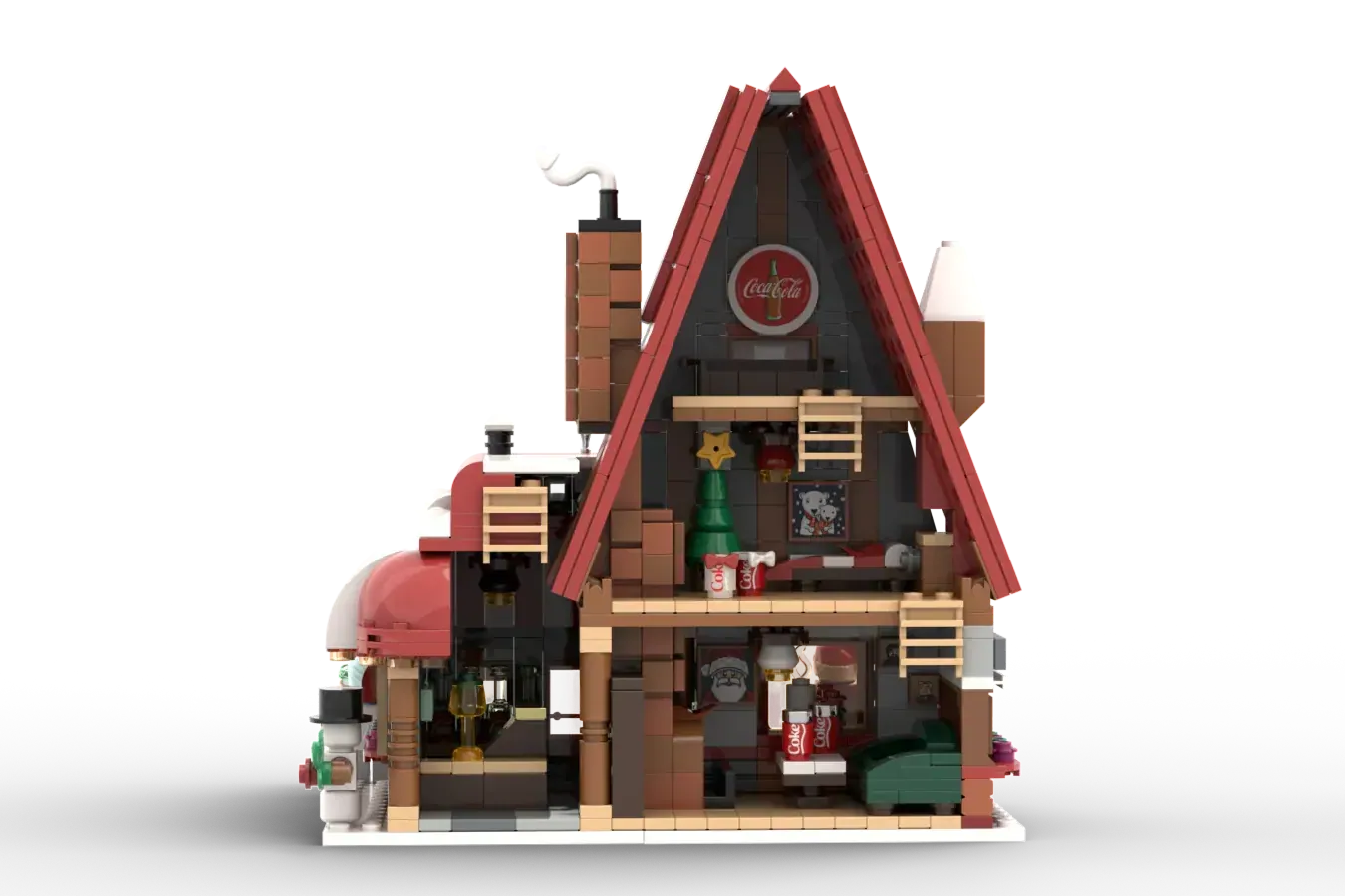 Coca Cola's Holidays Street | LEGO® Ideas