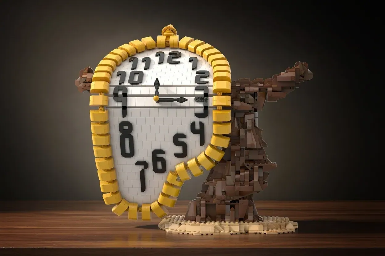 Salvador Dalí's Melting Clock | LEGO® Ideas