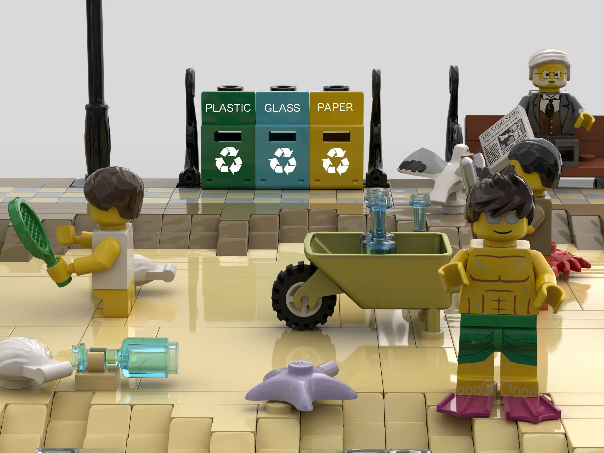 Let's Clean Up The Sea From Plastic | LEGO® Ideas