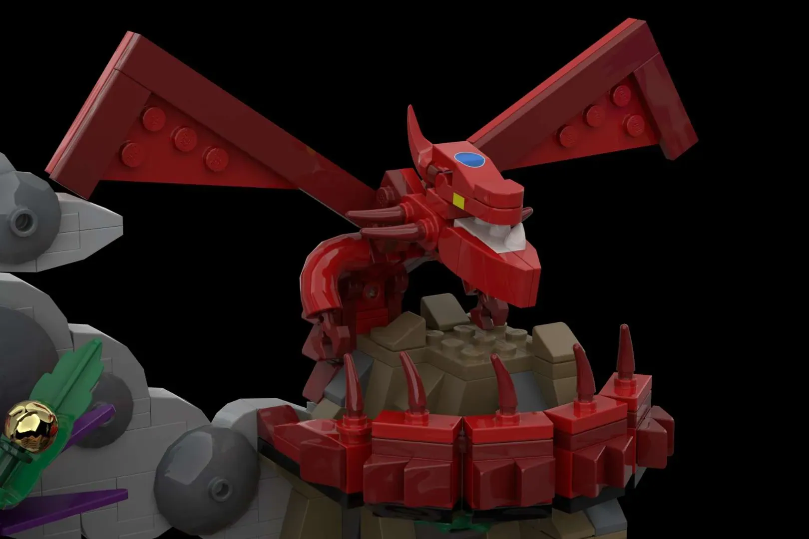 Yu-Gi-Oh, Yugi Muto Display Model | LEGO® Ideas