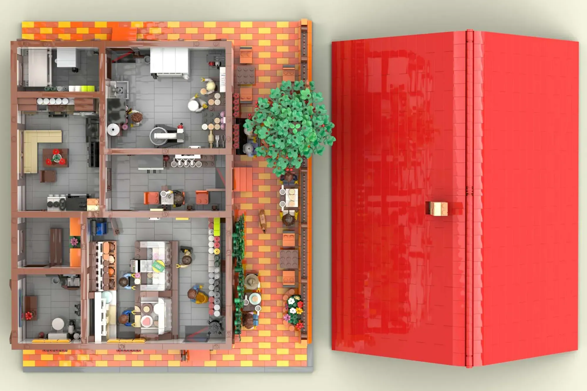 Baking Art in the Half-Timbered House | LEGO® Ideas