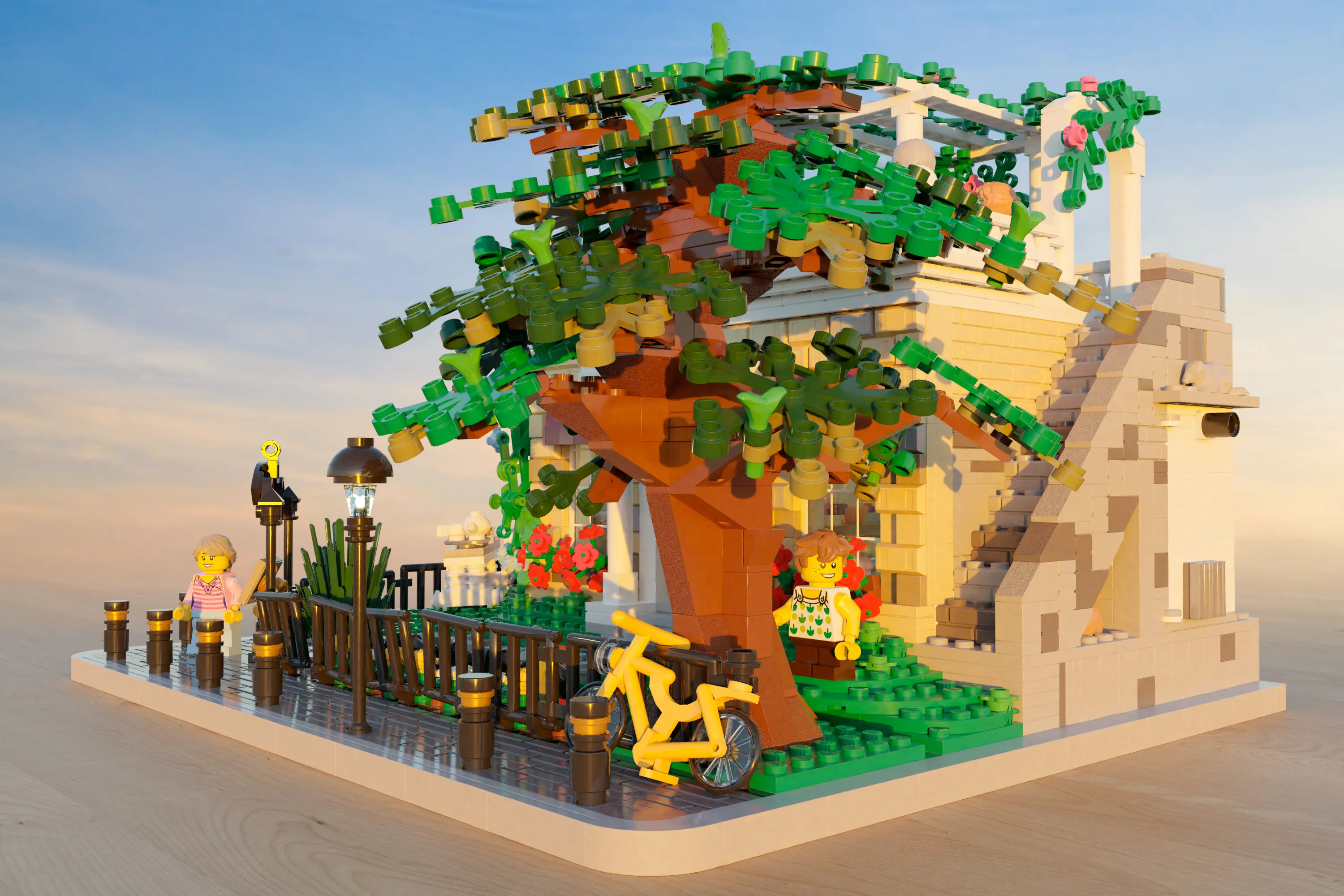 Hill Garden Tea Room | LEGO® Ideas