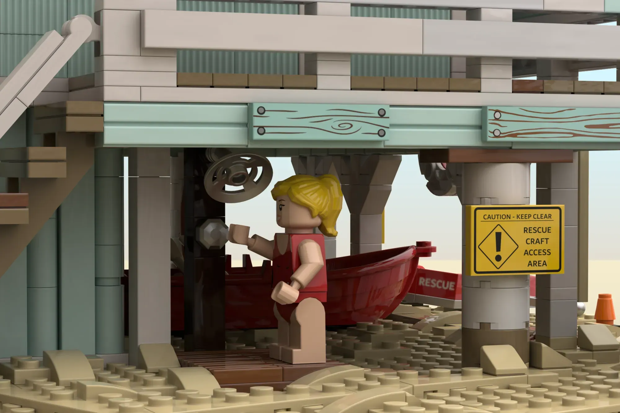 Lifeguard Headquarters | LEGO® Ideas