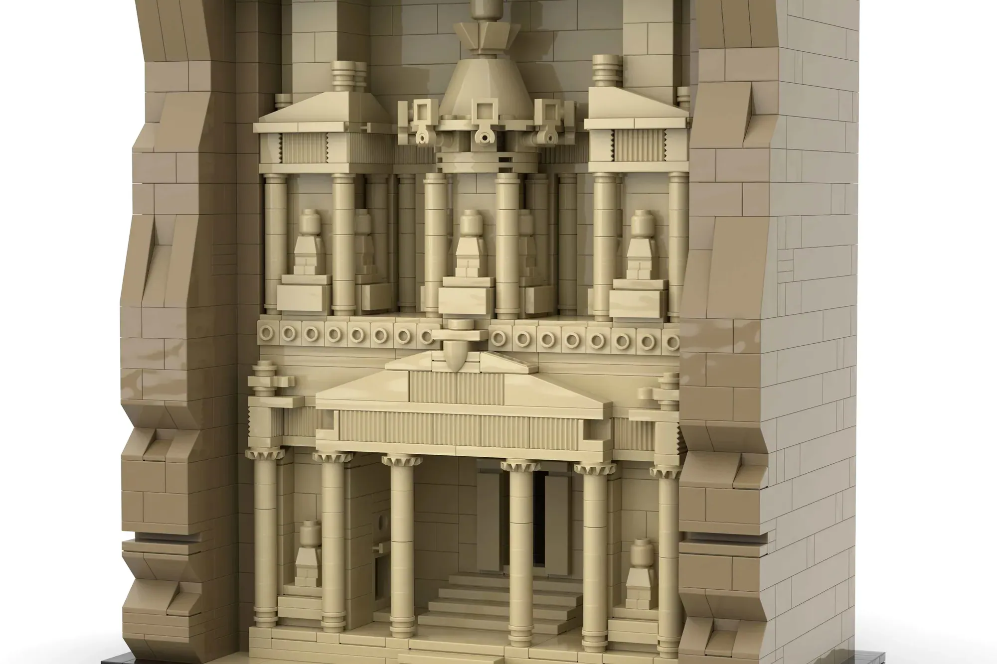 Al Khazneh Al Faroun (Treasury Palace - PETRA) | LEGO® Ideas