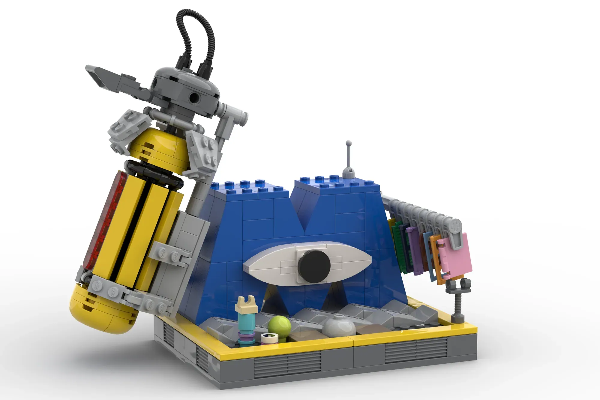 Monsters, Inc. Diorama | LEGO® Ideas