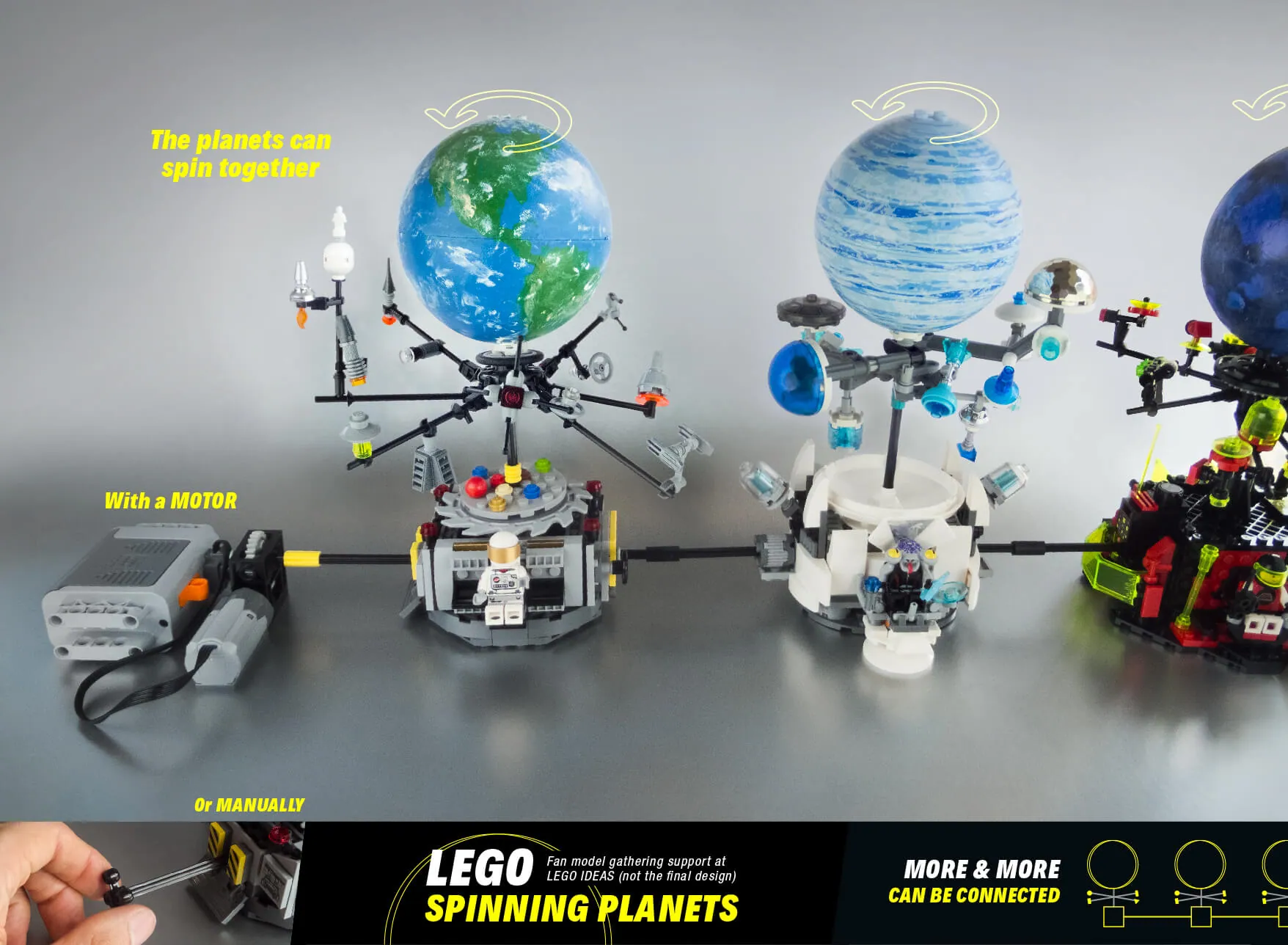LEGO Spinning Planets | LEGO® Ideas