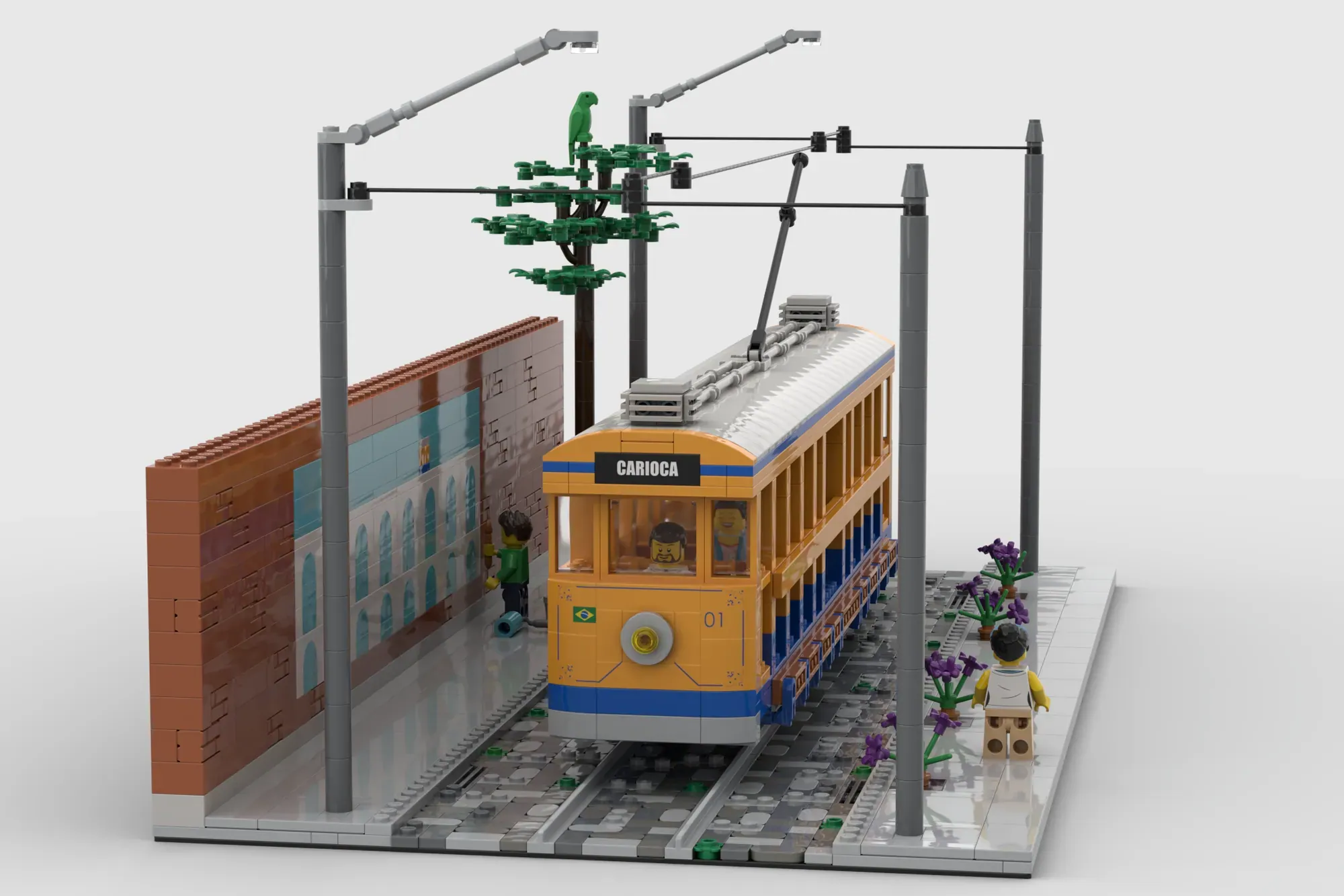 Santa Teresa Tram | LEGO® Ideas