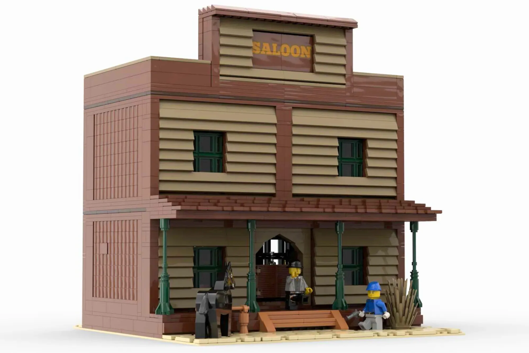 Western Saloon Modular | LEGO® Ideas