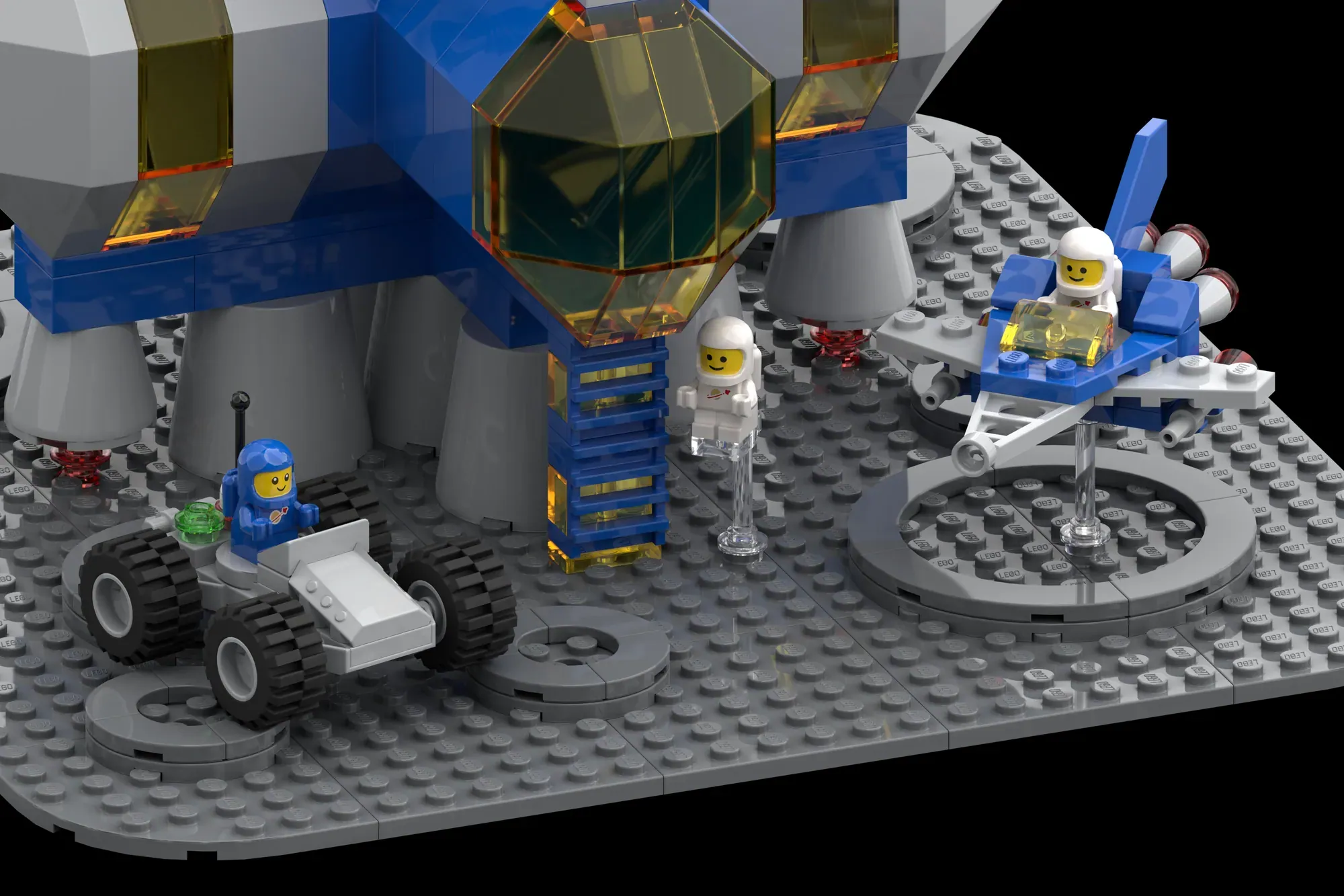 Vacation on the Moon | LEGO® Ideas