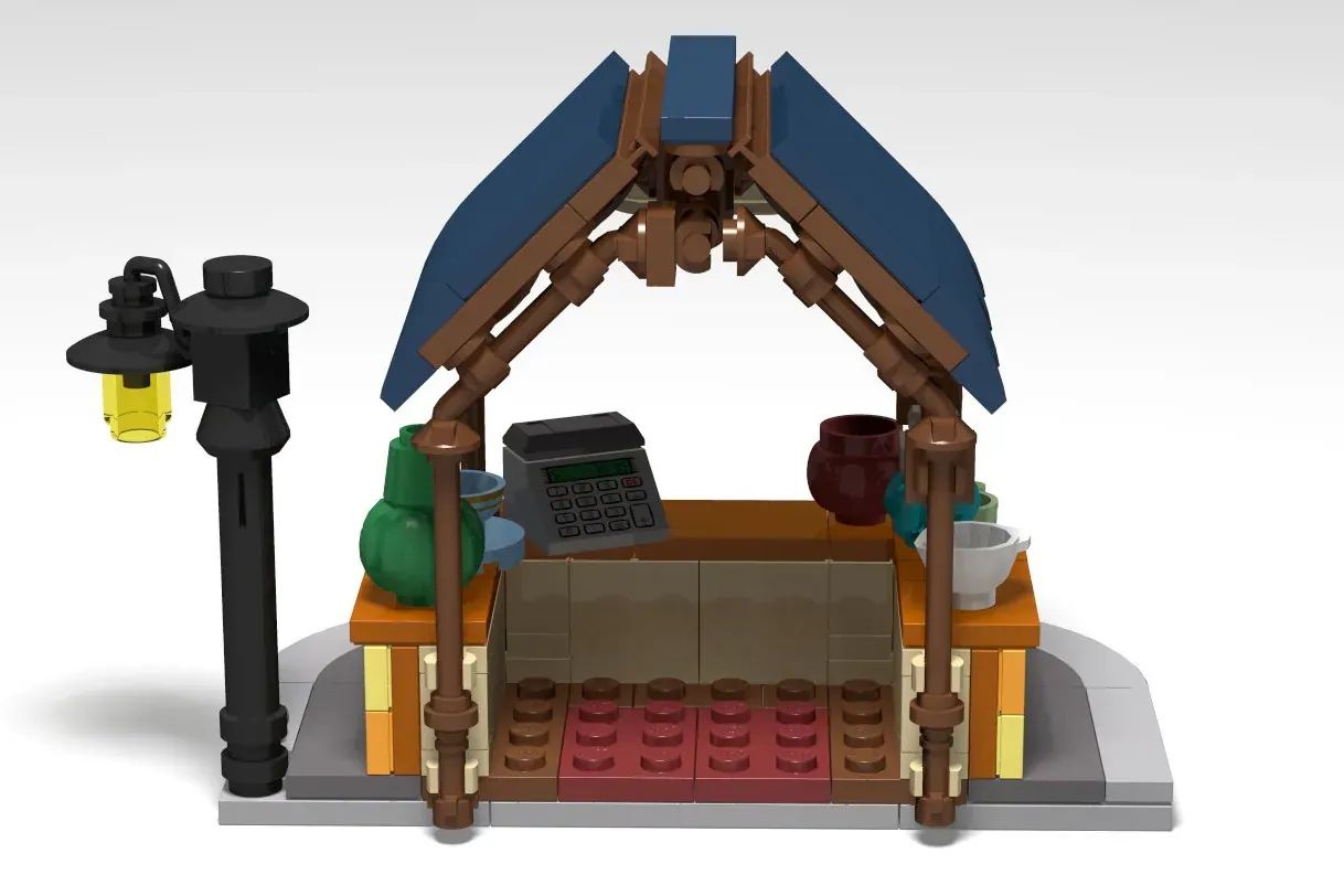 Parker's Pots and Plates - Pottery Market Stall! | LEGO® Ideas