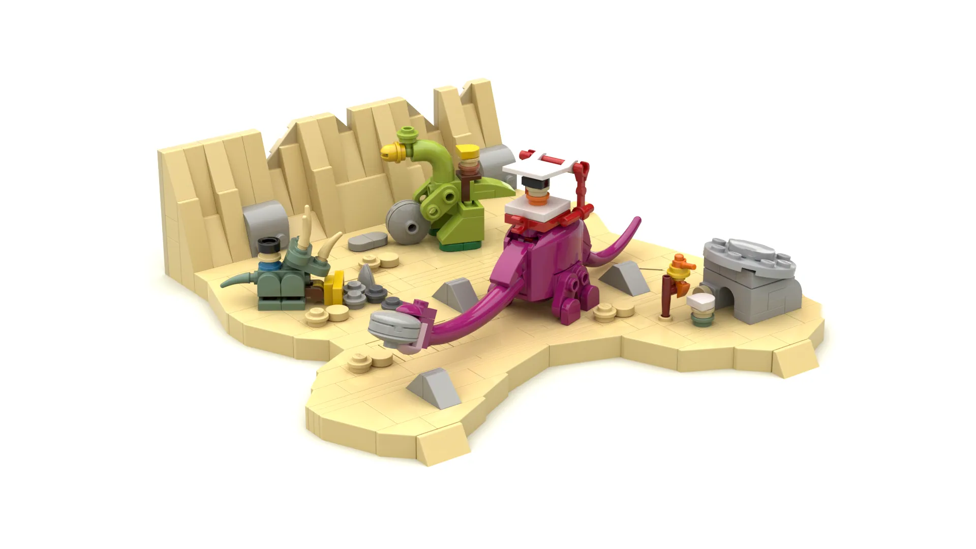 Mini Scale Rockhead Quarry | LEGO® Ideas