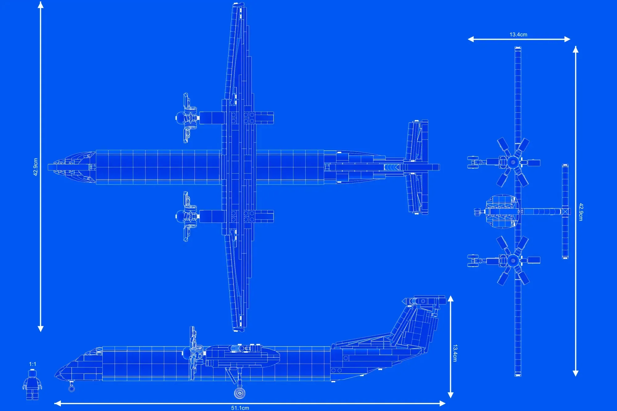 De Havilland Canada Dash 8 Q400 | LEGO® Ideas
