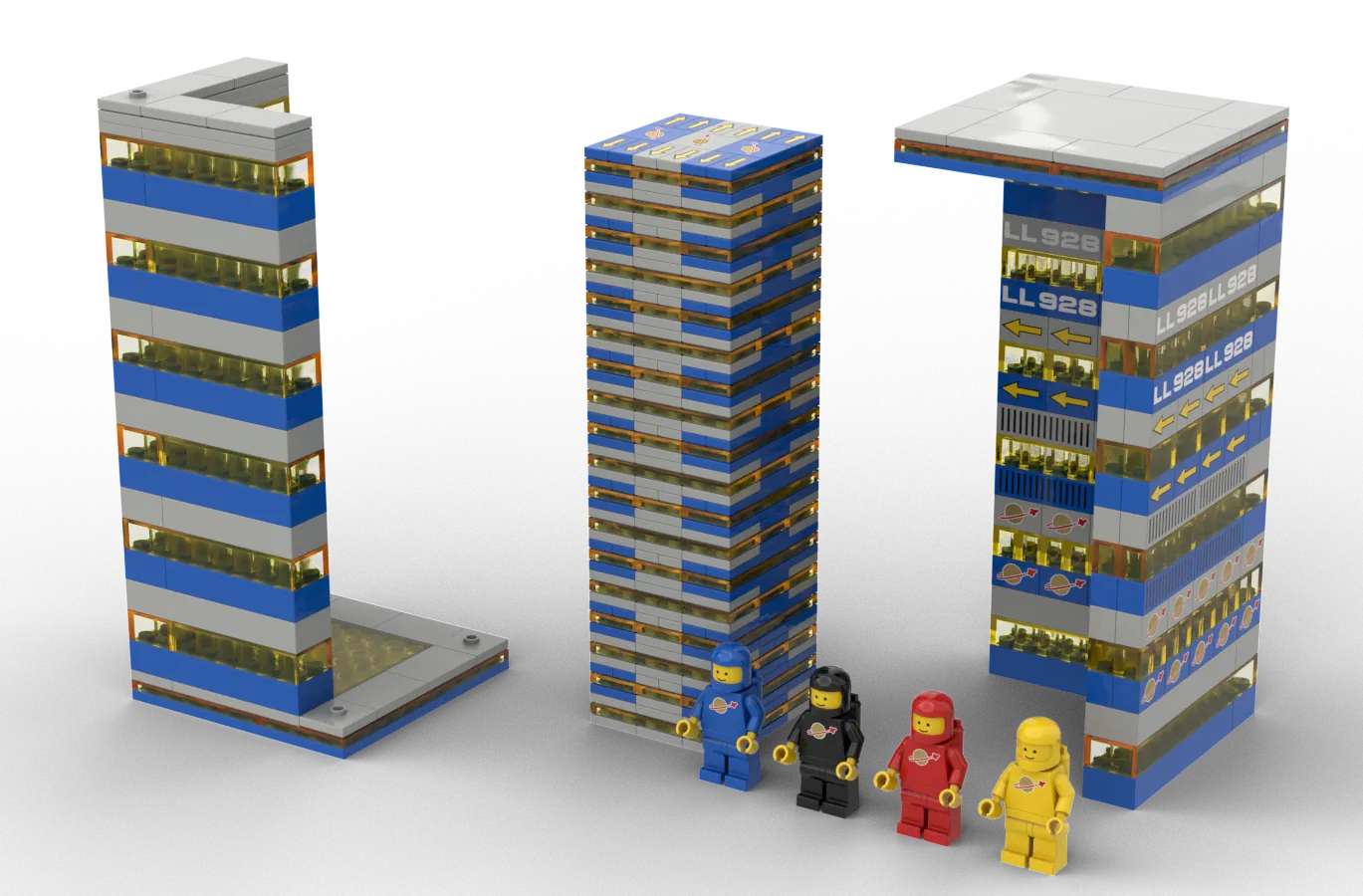 Classic Space Jenga - Just Add Gravity! | LEGO® Ideas