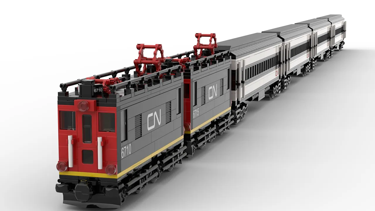 Canadian National Passenger Train | LEGO® Ideas