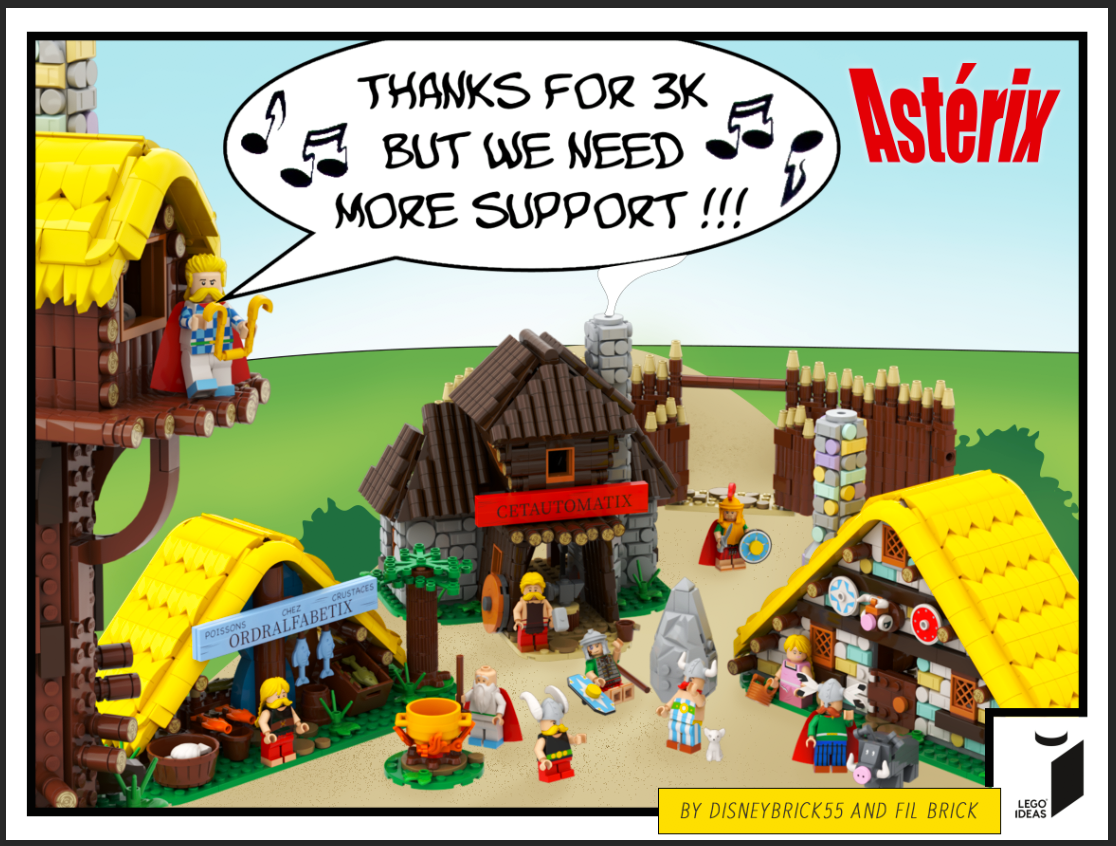 LEGO IDEAS - The Asterix's Village