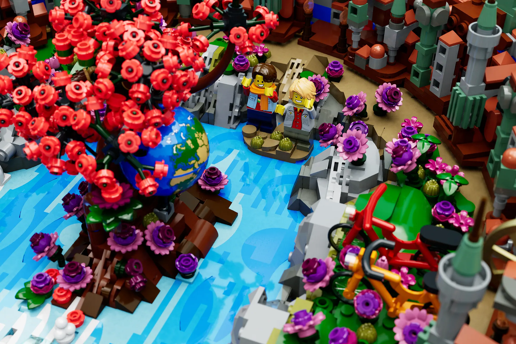SPELLING THE HIDDEN WORLD: The Quest for the Living Treasure | LEGO® Ideas