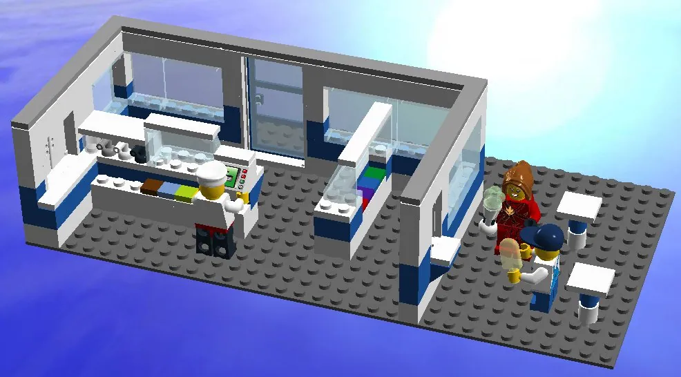 Freezy Dean's Shake Shack | LEGO® Ideas