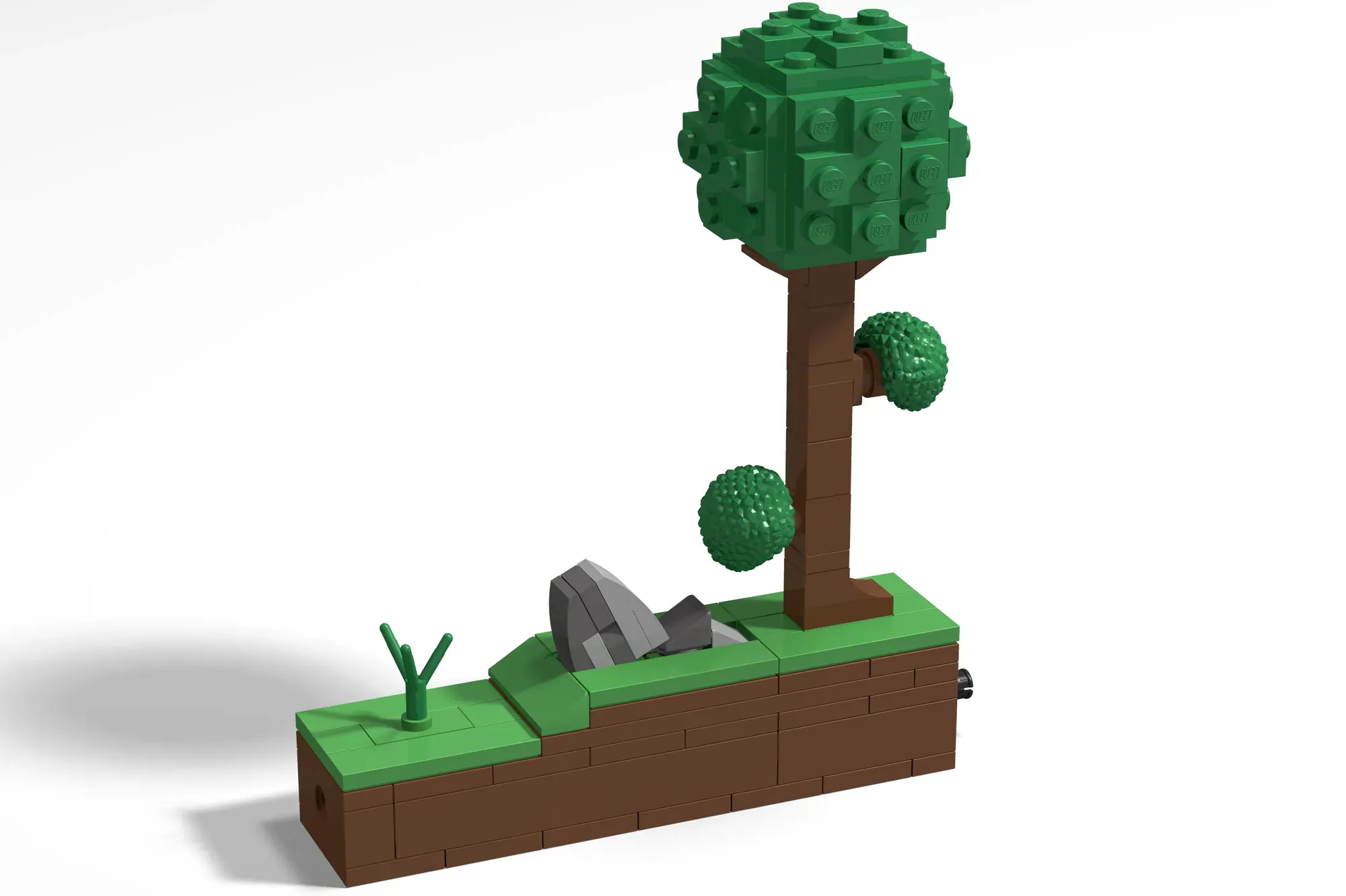 Terraria Scene With Device Holder | LEGO® Ideas