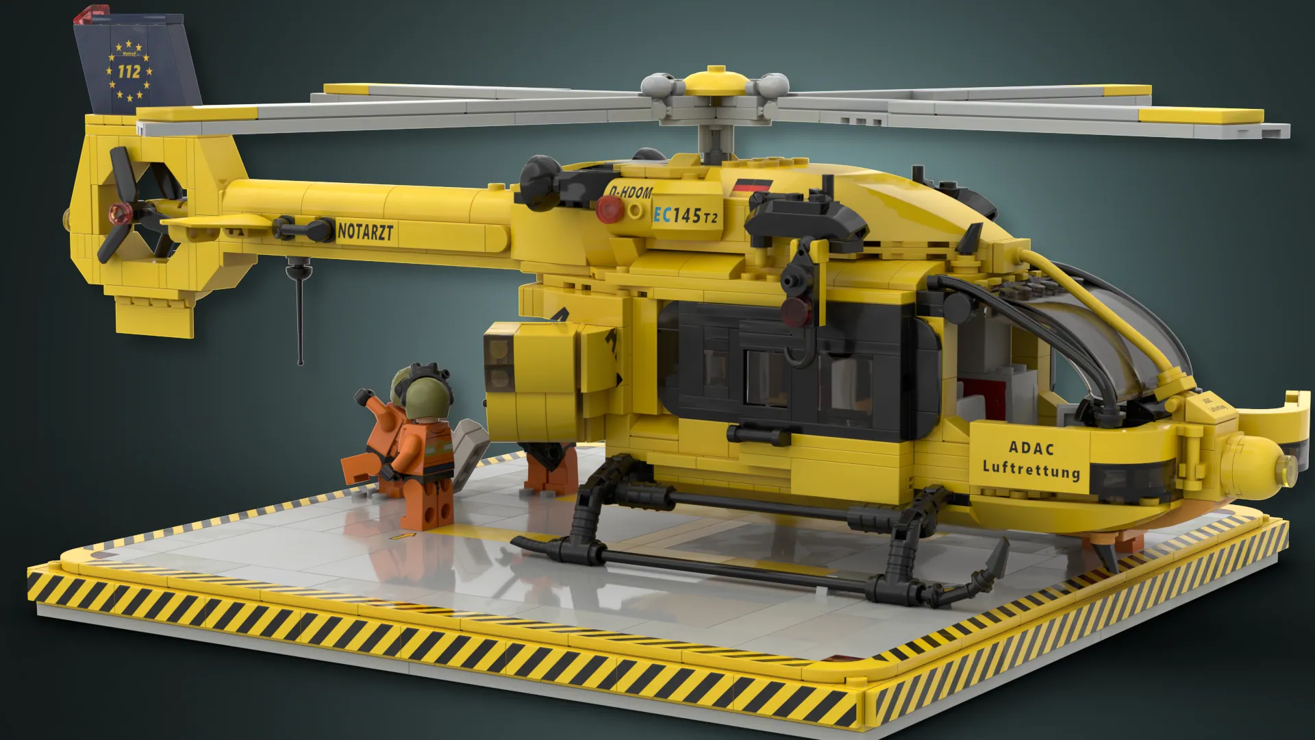 Airbus EC-145 T2 ADAC Edition. | LEGO® Ideas