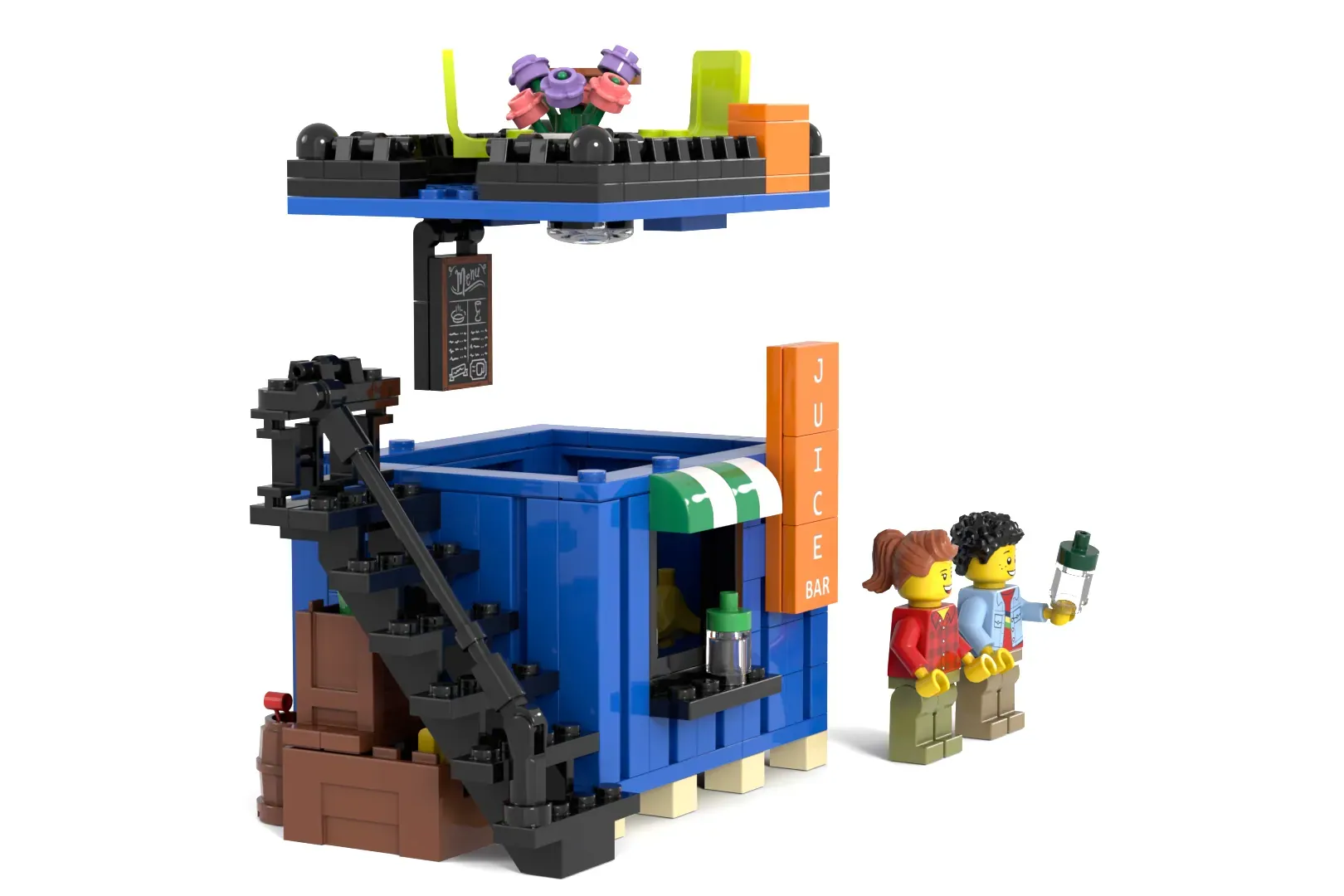 Shipping Container Juice Bar | LEGO® Ideas