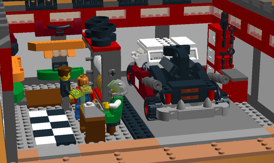 My Lego Car Shop