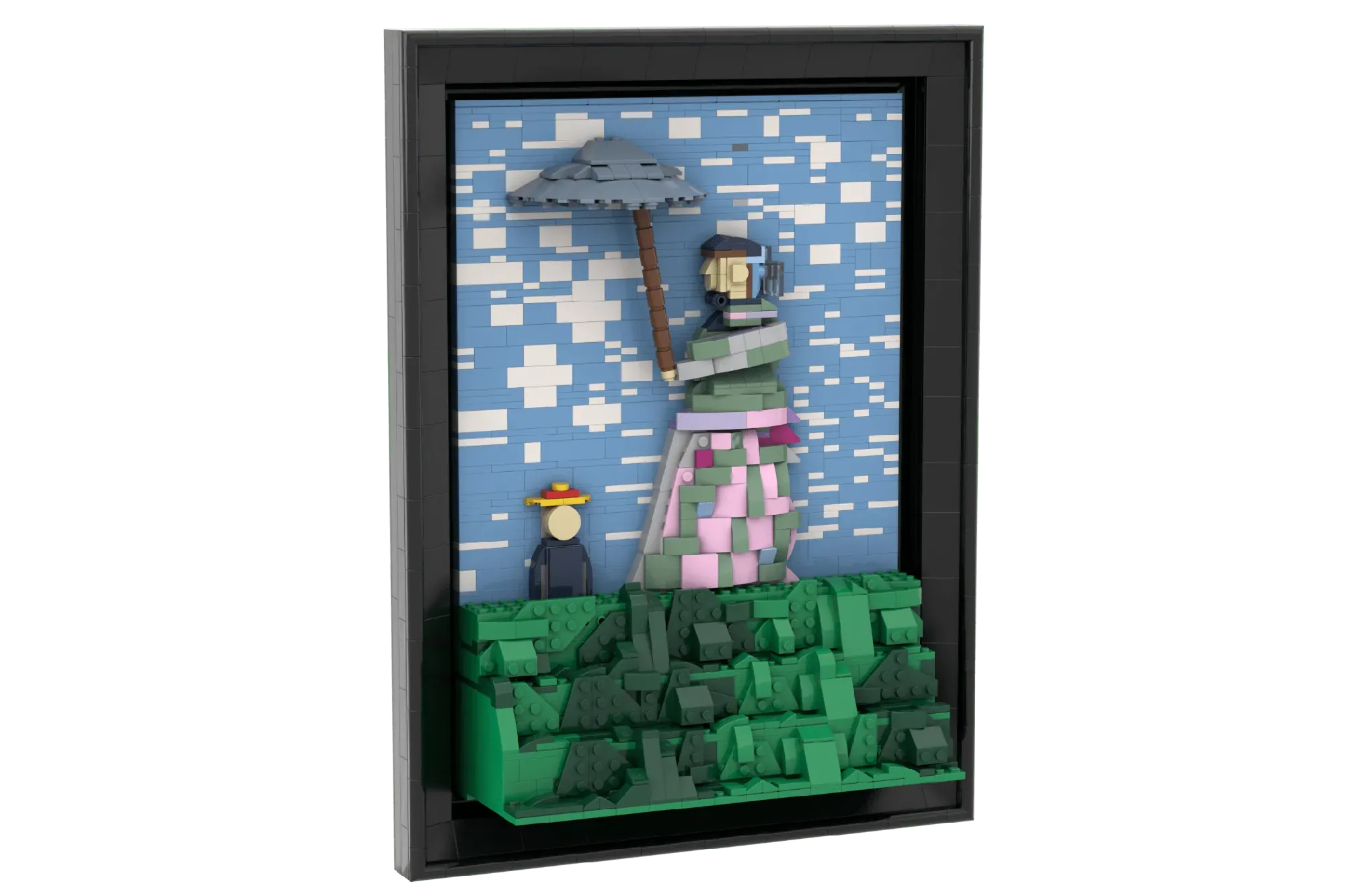 Claude Monet - Woman With A Parasol | LEGO® Ideas