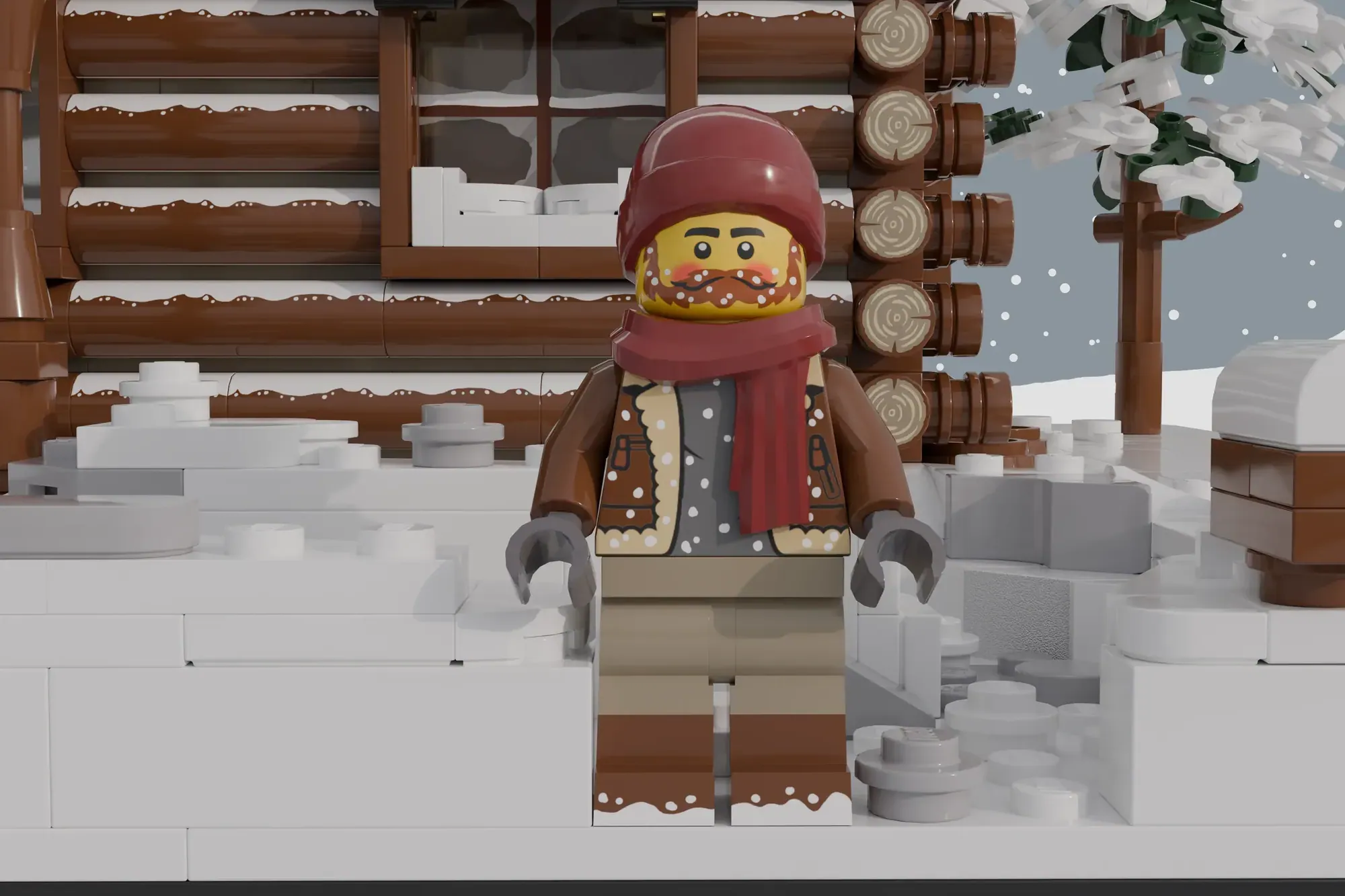 Snowed in Cabin | LEGO® Ideas