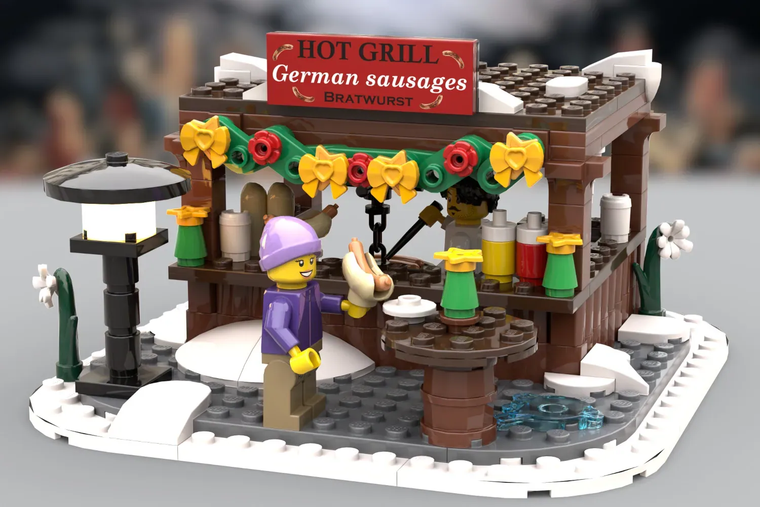 German Bratwurst Stall | LEGO® Ideas