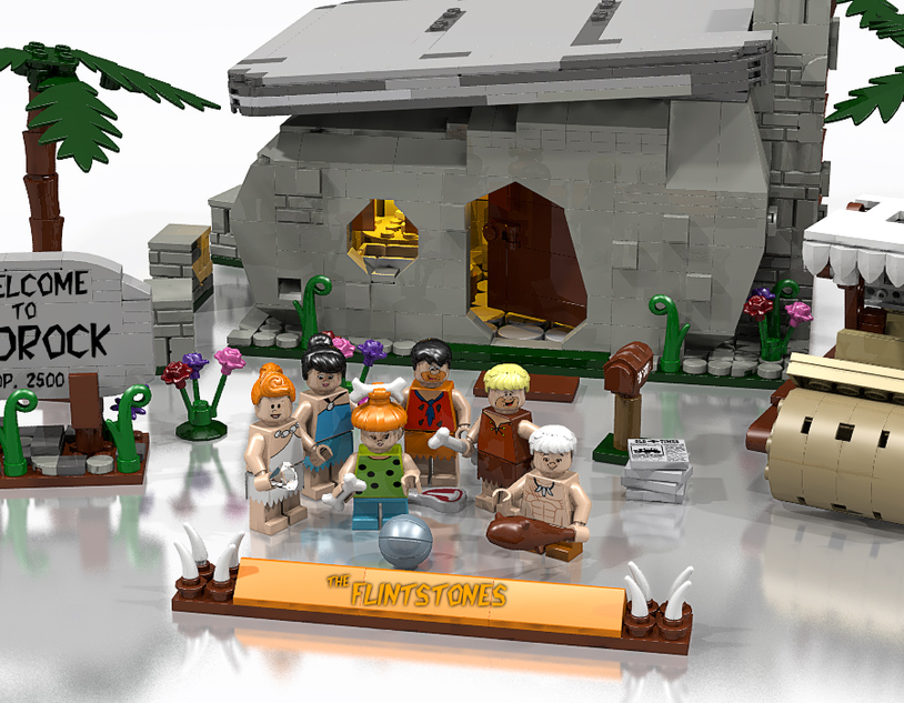 Video Review: The Flintstones LEGO Set Brings The Modern Stone-Age ...