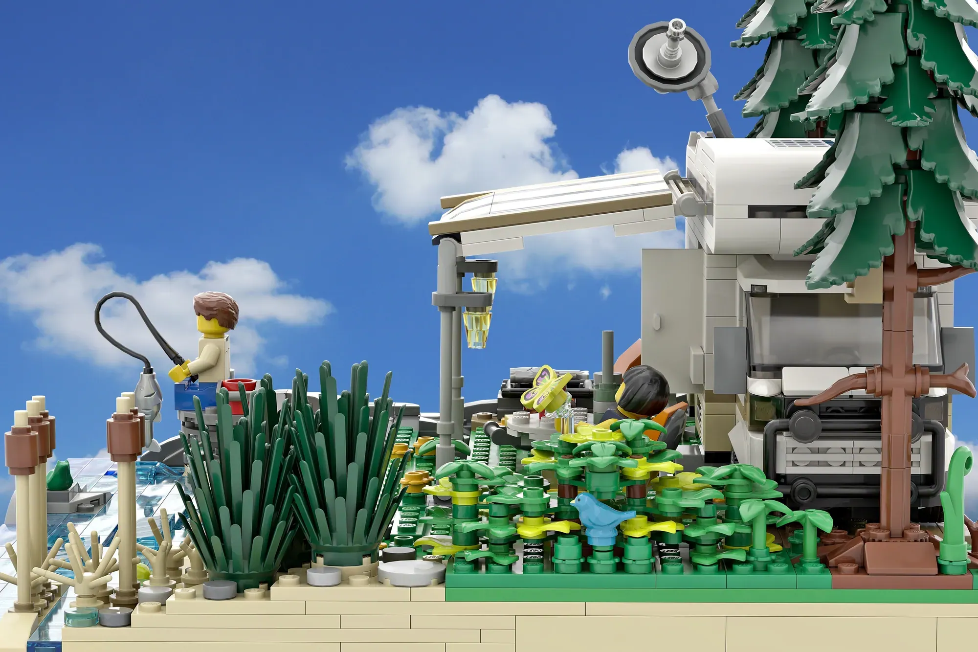 Camping by the Lake | LEGO® Ideas