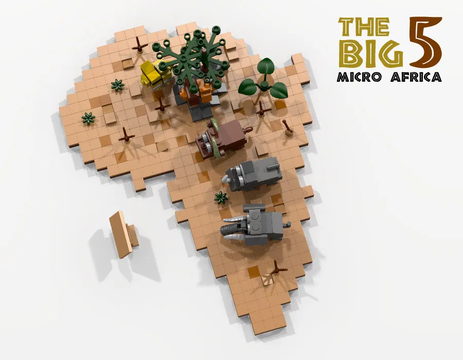 The Big 5 - Micro Africa | LEGO® Ideas