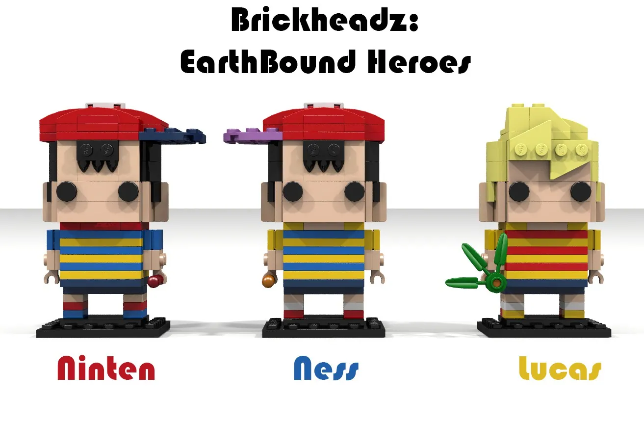 Brickheadz: EarthBound Heroes | LEGO® Ideas