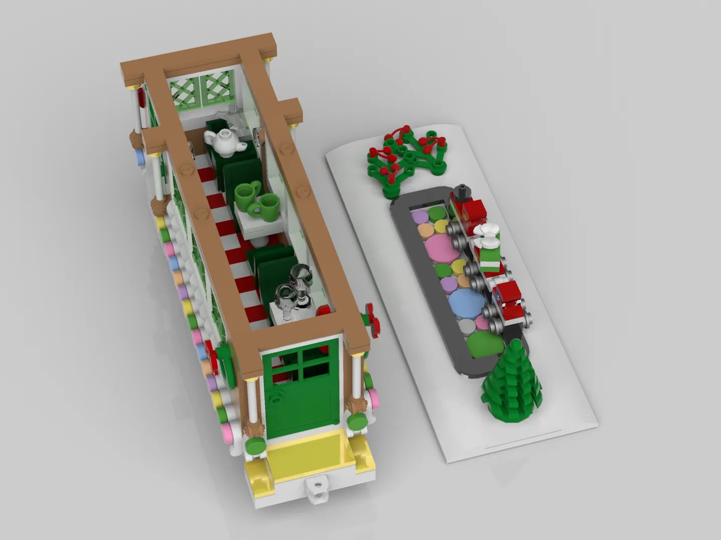 Gingerbread Glide | LEGO® Ideas