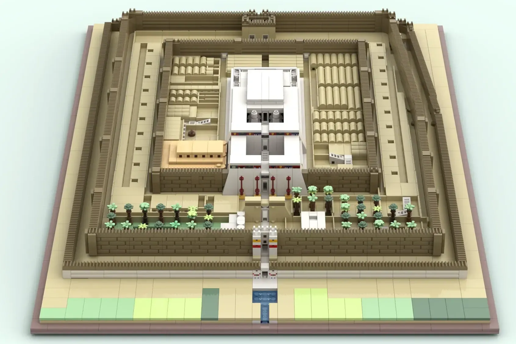 Medinet Habu: Mortuary Temple of Ramesses III | LEGO® Ideas