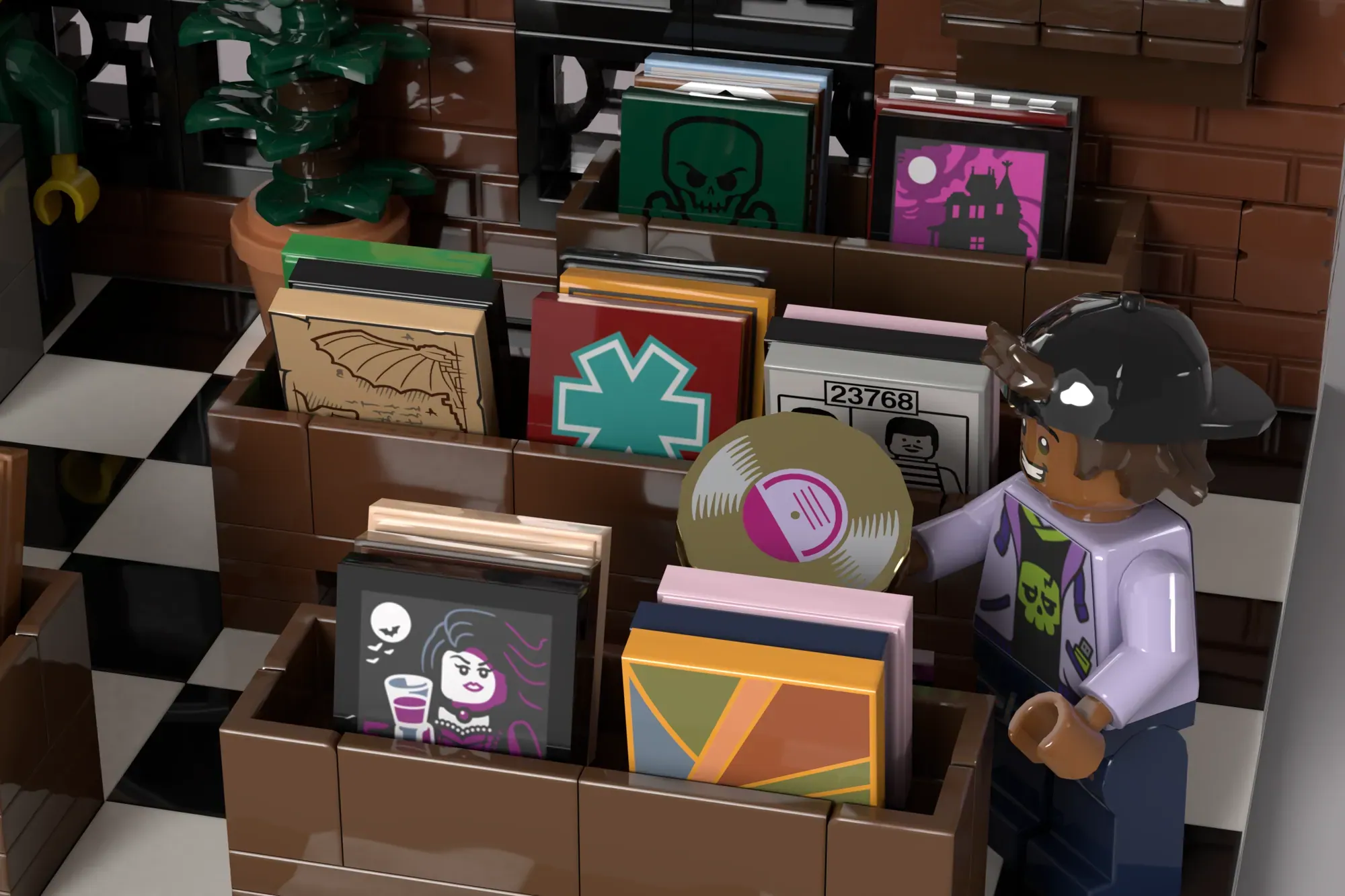 Looking for the Perfect Record | LEGO® Ideas
