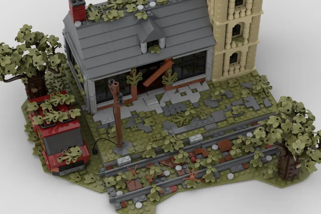 The Final Stop: A Post Apocalyptic Train Station | LEGO® Ideas