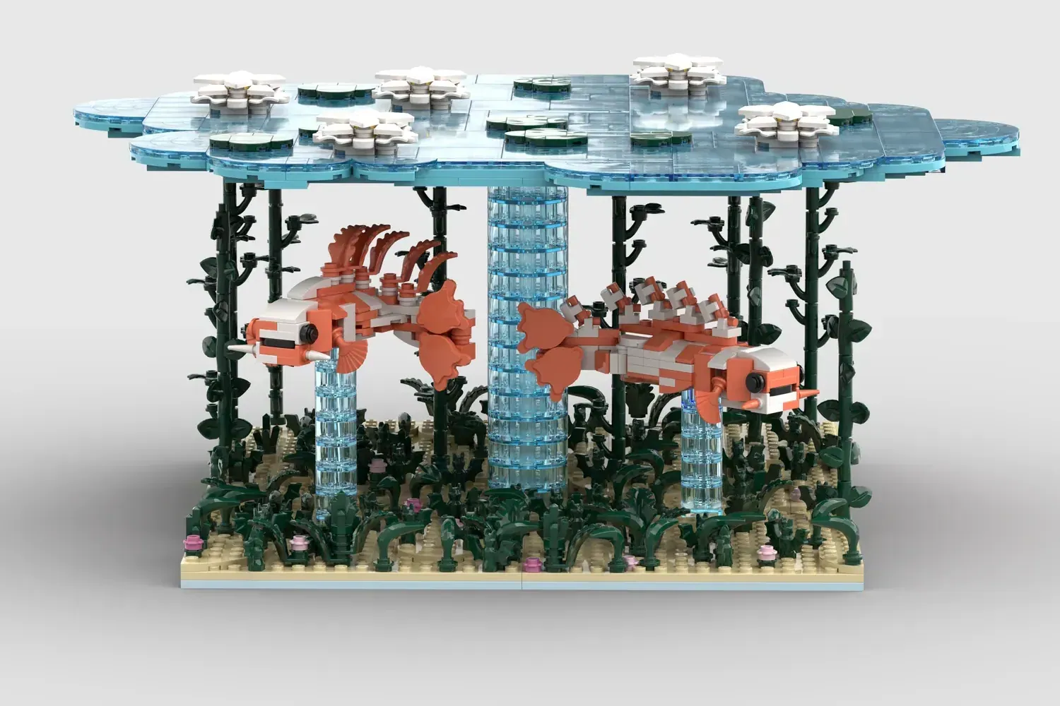 The Koi Fish Pond | LEGO® Ideas