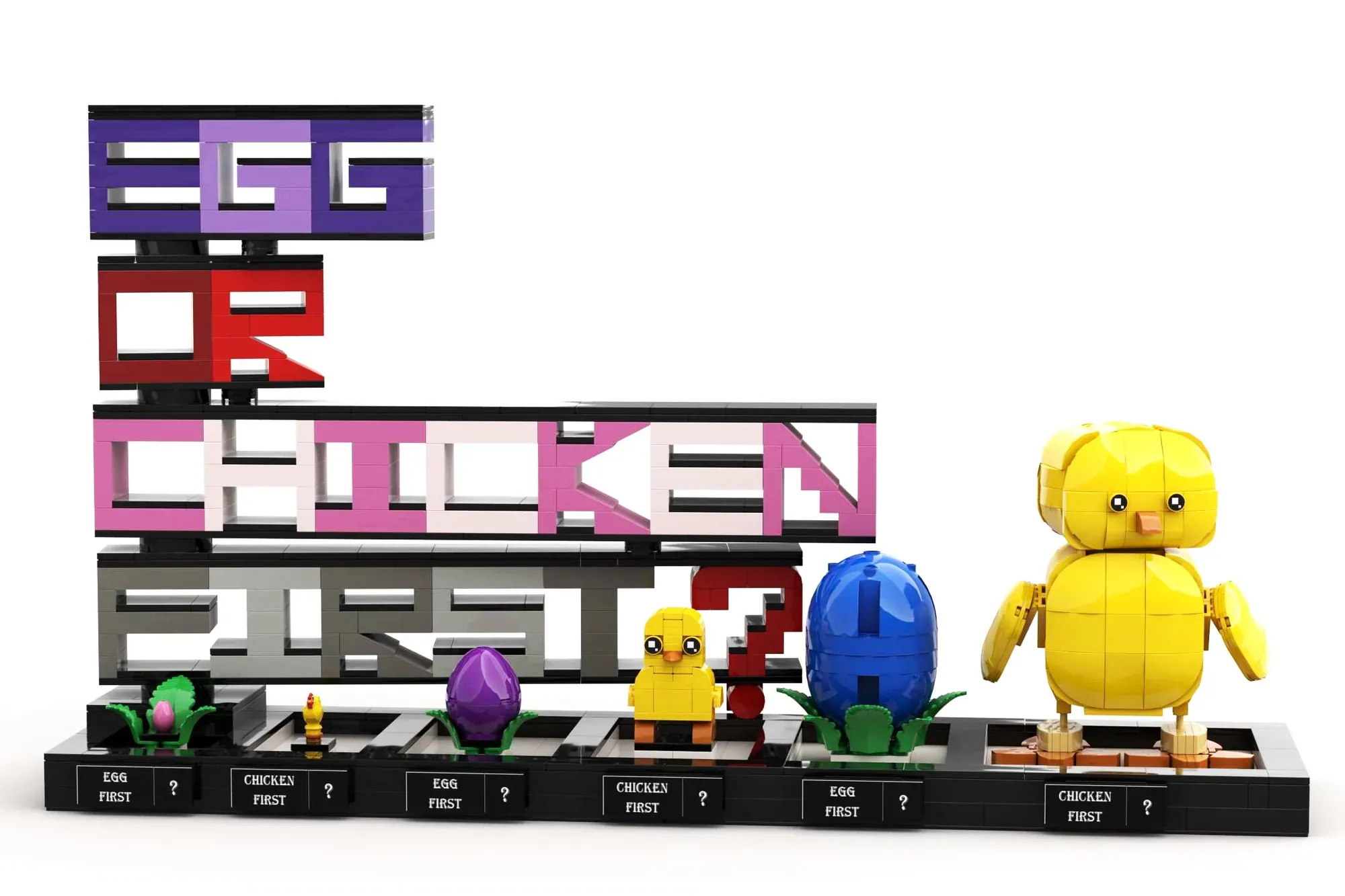 QUESTION: Egg First or Chicken First? | LEGO® Ideas