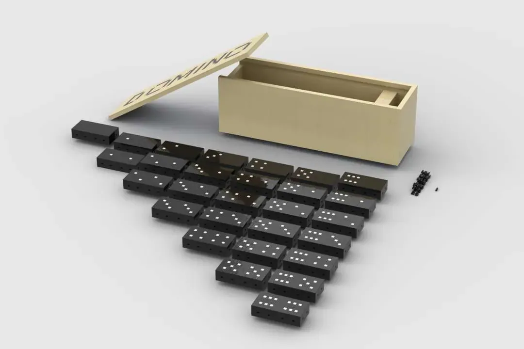 Domino Box – The Elegance of the Classic Game in LEGO Bricks | LEGO® Ideas