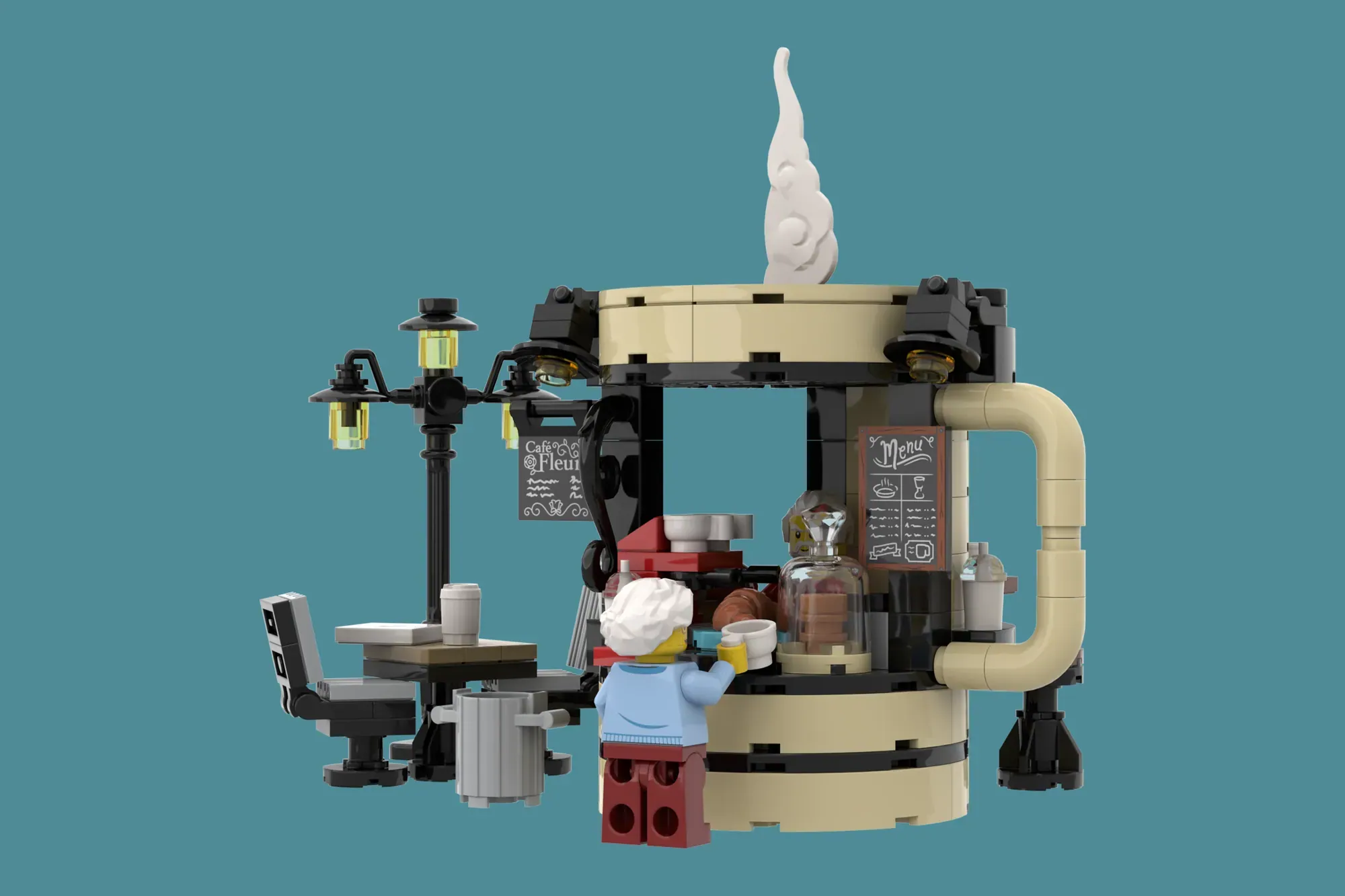 Cup Street Coffee Shop | LEGO® Ideas