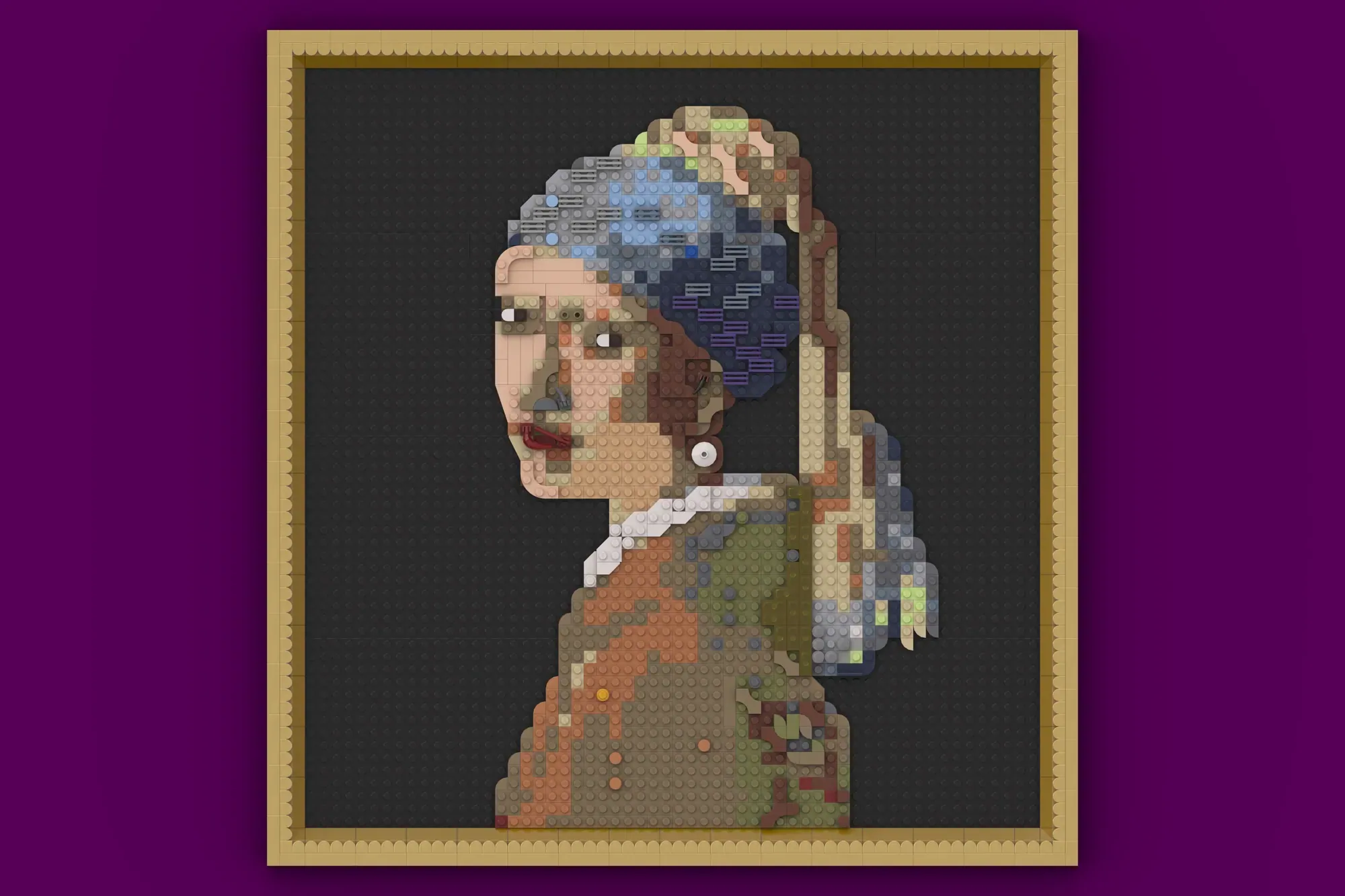 Girl With a Pearl Earring | LEGO® Ideas