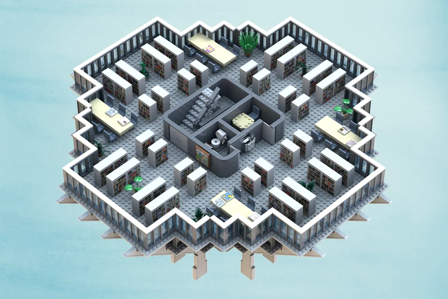 Geisel Library, UCSD | LEGO® Ideas