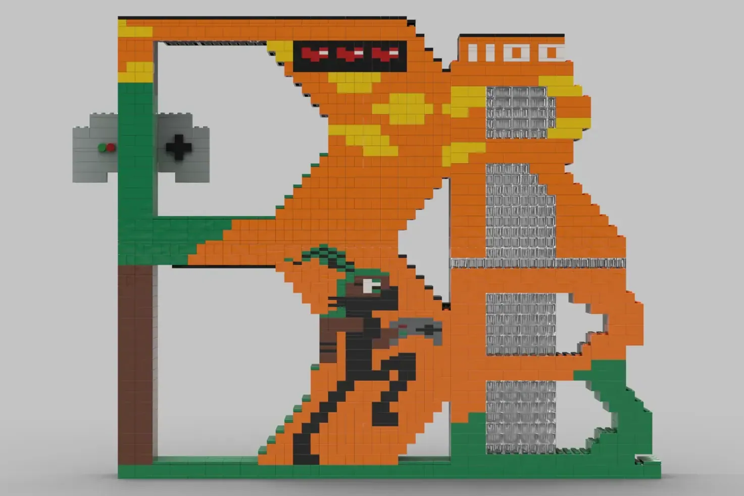Reversible Retro Video Game "BRB" Sign | LEGO® Ideas