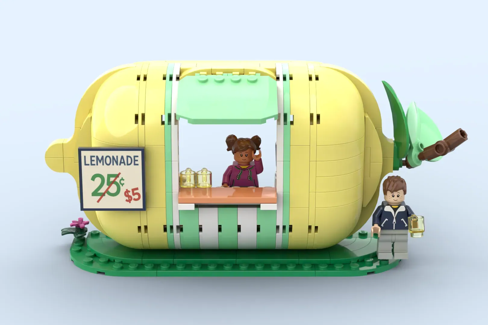 Inflation Meets Lemonade Stand | LEGO® Ideas